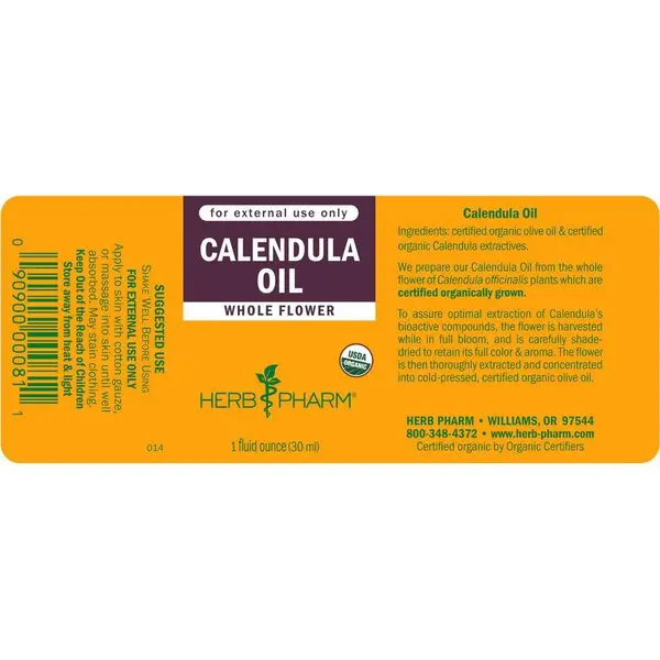 HERB PHARM Calendula Oil