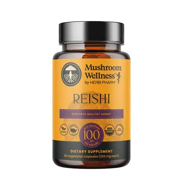 HERB PHARM Reishi 90 Capsules - One-color