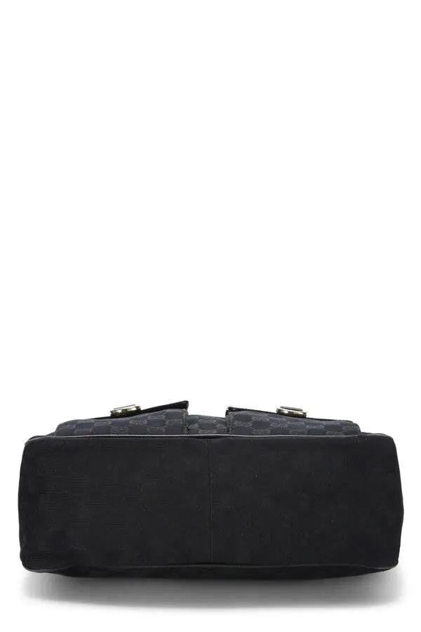 Gucci Gg Abbey Pocket Hobo - Black