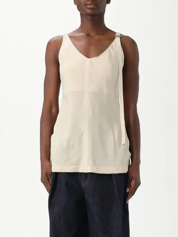 Sportmax Draped Top - Ivory