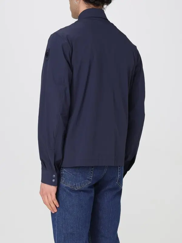 BLAUER. Zip-up Jacket With Emblem Detail