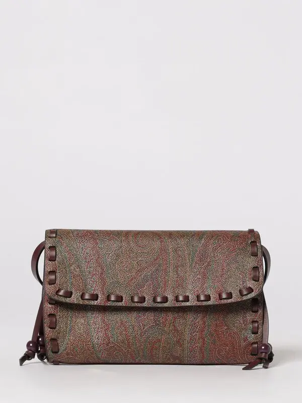 Etro Printed Mini Bag - Brown