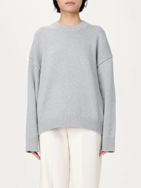Theory Ribbed Pullover Sweater - Grey