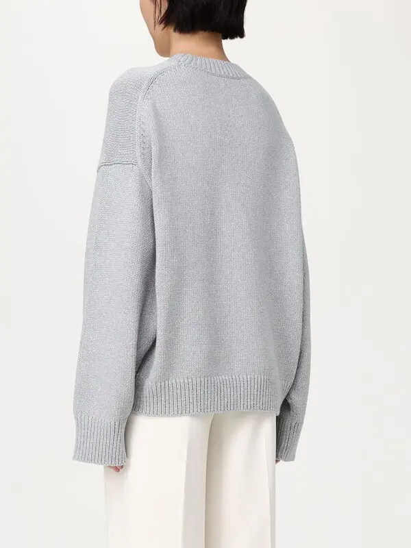 Theory Ribbed Pullover Sweater - Grey