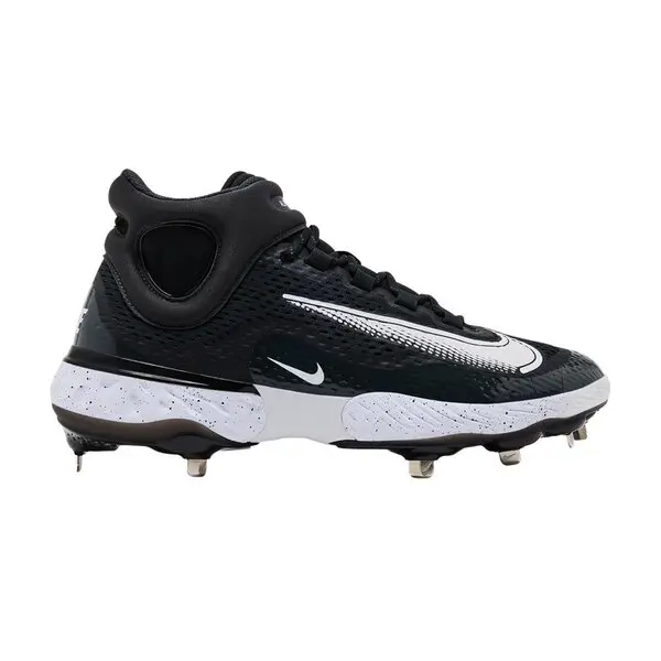 Nike Alpha Huarache Elite 4 Mid - Black