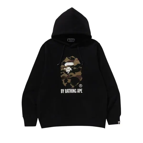 A BATHING APE 1st Camo Bathing Ape Pullover Hoodie - Black