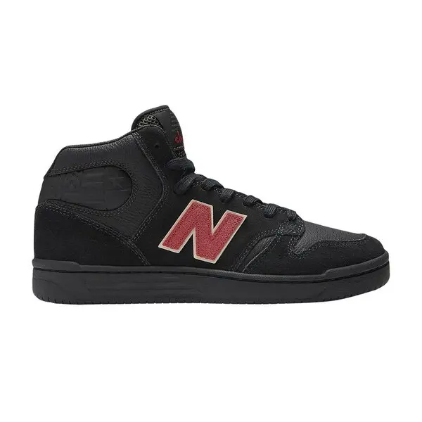 NEW BALANCE Chocolate Skateboards X Numeric 480 High Sneakers - Black