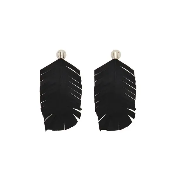 Marni Metal Earrings - Black