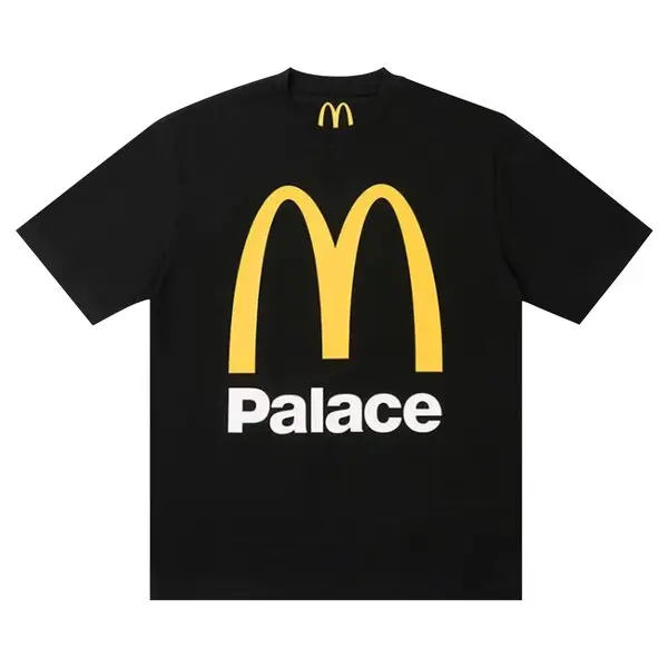 PALACE X Mcdonald's Logo T-shirt - Black