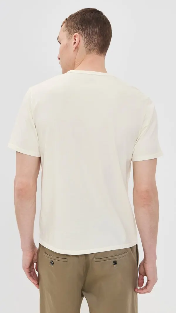 KNICKERBOCKER Pocket Tee - Milk