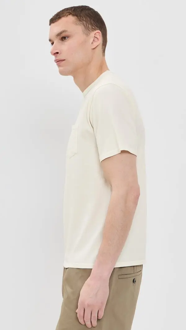 KNICKERBOCKER Pocket Tee - Milk