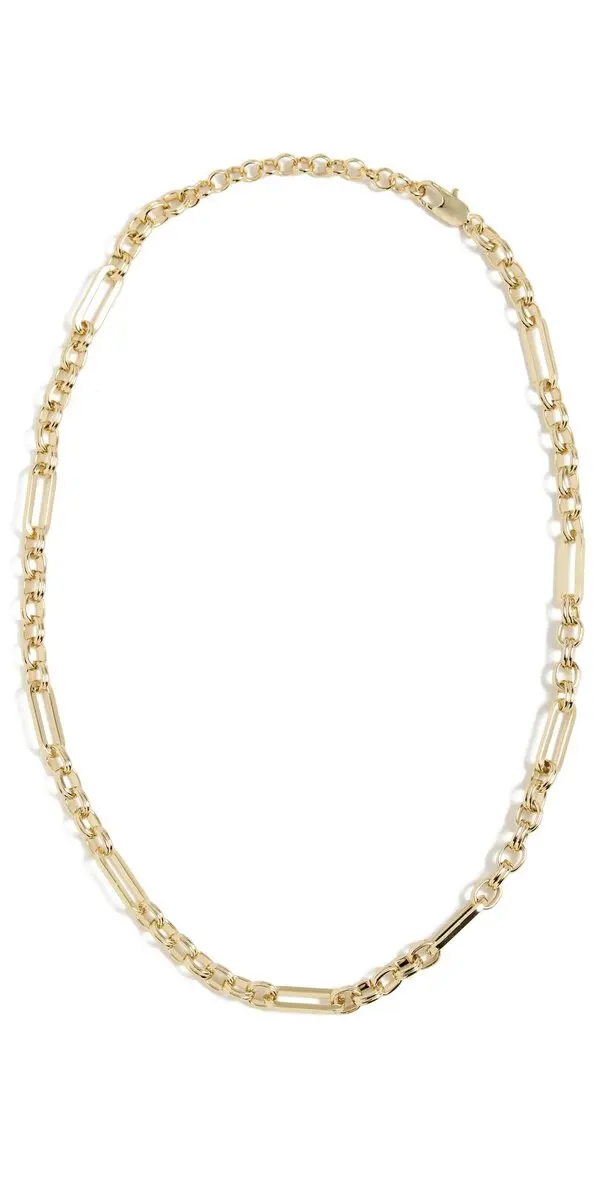 LUV AJ The Charlotte Link Chain Necklace - Gold