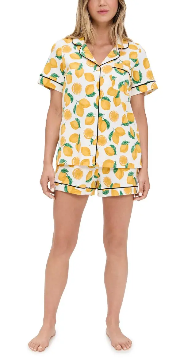 BEDHEAD PAJAMAS Shorty Pajama Set - Main Squeeze