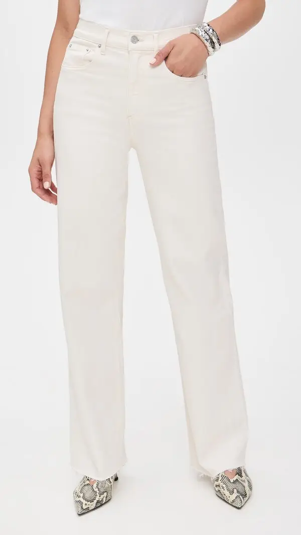 LE JEAN Column Jeans - Bone