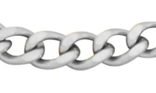ST. MORAN Set Of 3 Assorted Chain Anklets - Silver