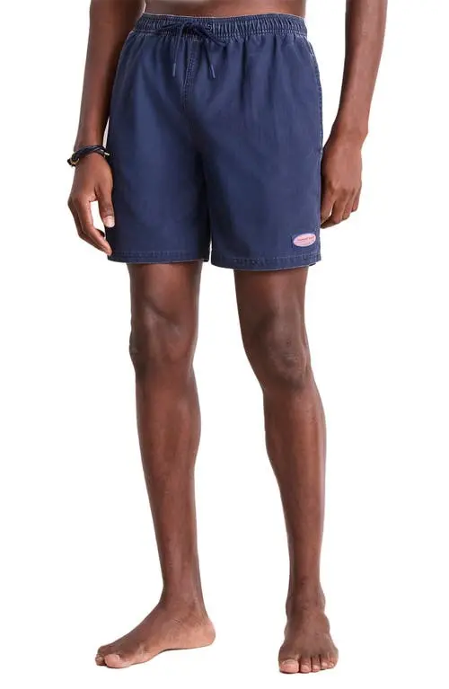 Vineyard Vines 6-inch Island Swim Trunks - Nautical Navy