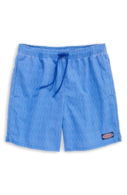 Vineyard Vines 6-inch Island Swim Trunks - Tide Blue