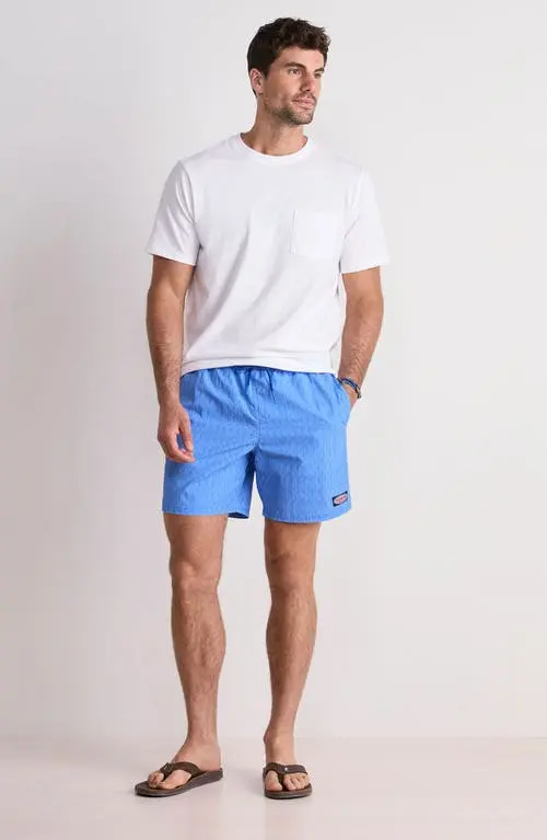 Vineyard Vines 6-inch Island Swim Trunks - Tide Blue