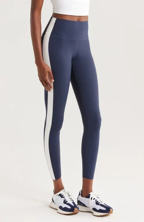 RHONE Reviveform Color Block 7/8 Leggings - Navy Blue