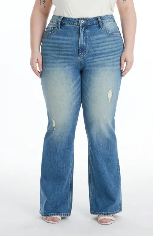 BAYEAS High-waist Bootcut Jeans