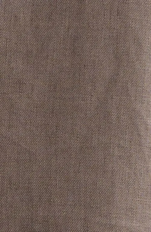 Zegna Oasi Lino Linen Suit Jacket - Medium Brown Solid