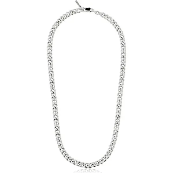 MR. ETTIKA Ettika Curb Chain Necklace - Silver