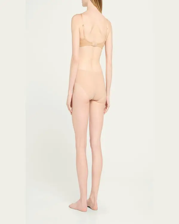 Commando Shirred Cotton Bralette