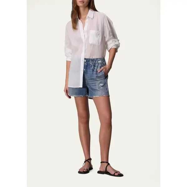 Rag & Bone Miramar Cotton-terry Shorts - Kacy