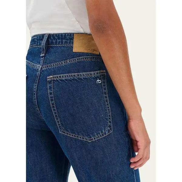 Rag & Bone Featherweight Logan Mid-rise Wide Jeans - Wellbrook