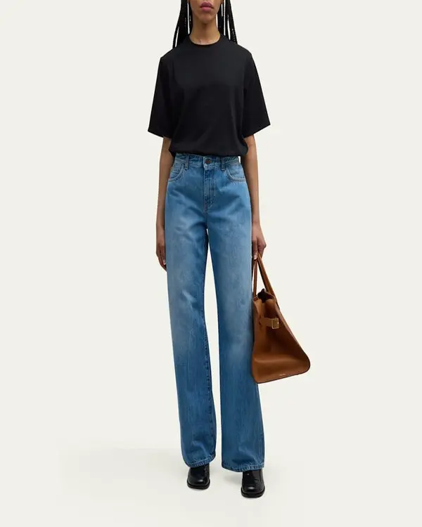 THE ROW Eglitta Straight-leg Jeans