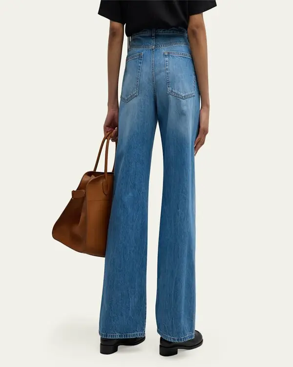 THE ROW Eglitta Straight-leg Jeans