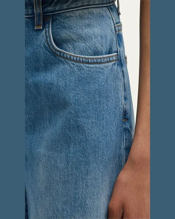 THE ROW Eglitta Straight-leg Jeans