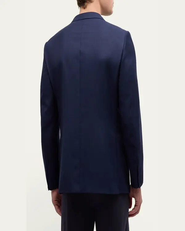Zegna Solid Wool Blazer