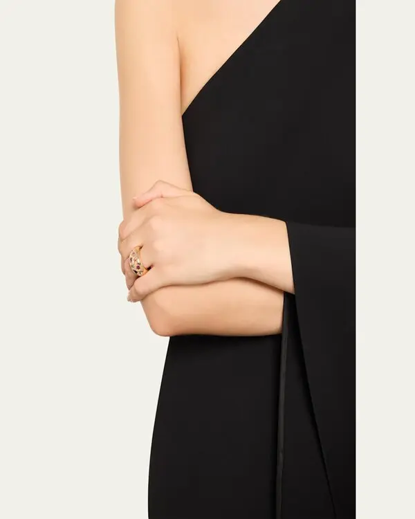 Pomellato Iconica Ring With Gemstones - Noclr