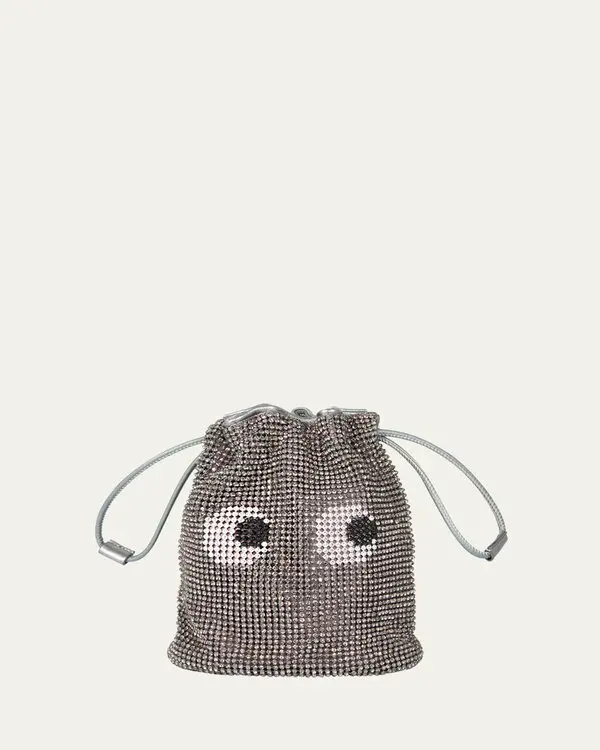 ANYA HINDMARCH Eyes Crystal Pouch Bag