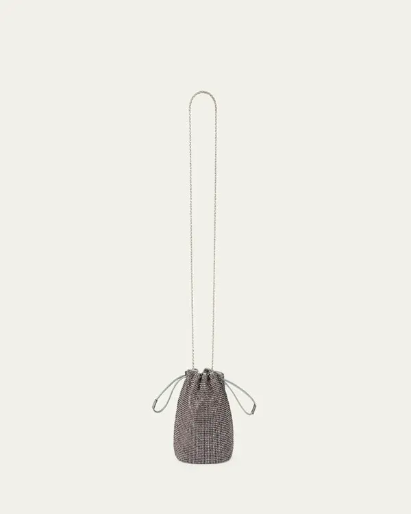 ANYA HINDMARCH Eyes Crystal Pouch Bag