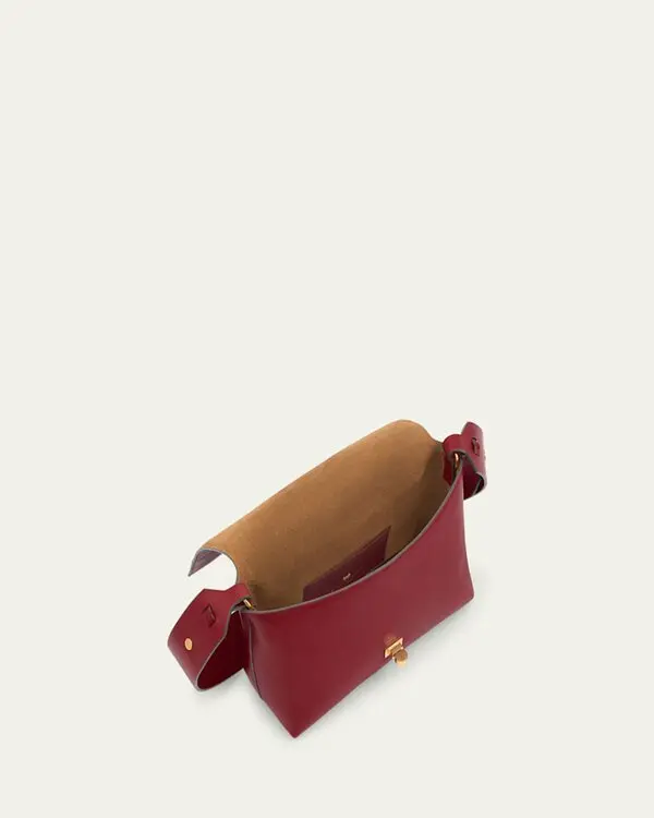 ANYA HINDMARCH Mortimer Leather Crossbody Bag - Vampire