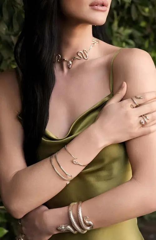 Ettika Serpent Wrap Cuff Bracelet