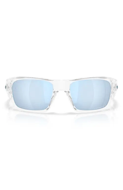 Oakley 60mm Prizm™ Polarized Rectangular Sunglasses - Blue