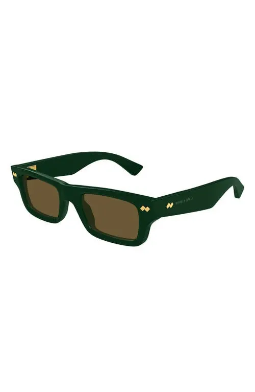 Bottega Veneta 49mm Square Sunglasses