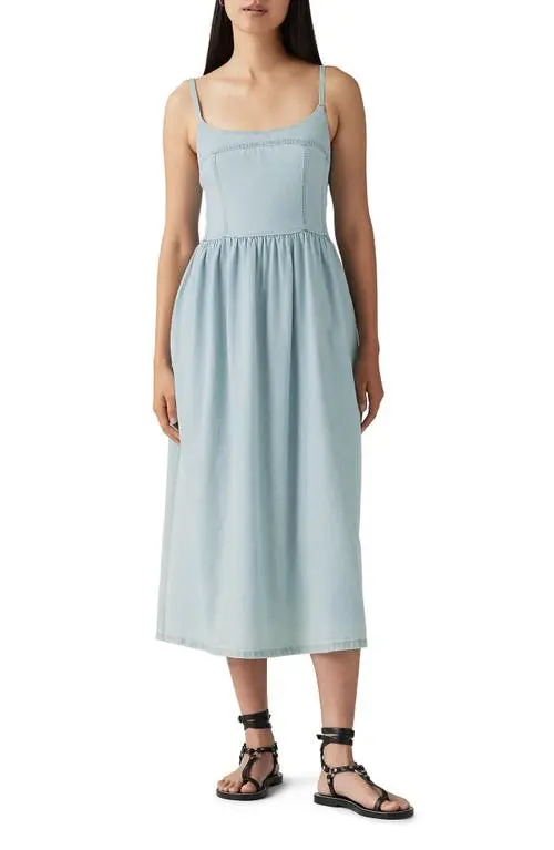 LEVI'S Alessie Bustier Denim Dress - Rounded The Corner