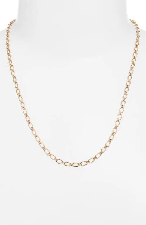 Anzie Rectangle Link Chain Necklace