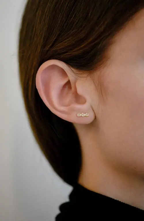 Anzie Jac + Jo Mini Bolt Single Stud Earring