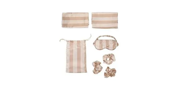 GENERIC Striped Print 5-piece Set