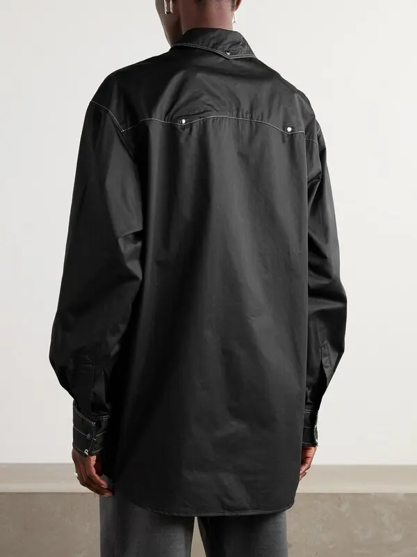 LEMAIRE Embellished Cotton Shirt