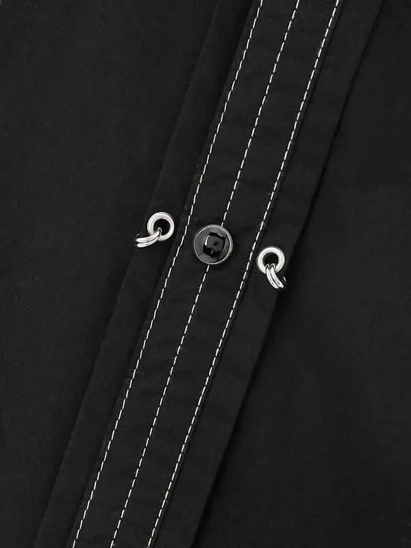 LEMAIRE Embellished Cotton Shirt