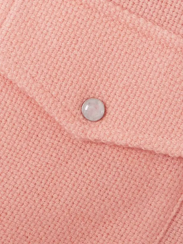GOD’S TRUE CASHMERE Cashmere Relaxed Fit Shirt - Blush