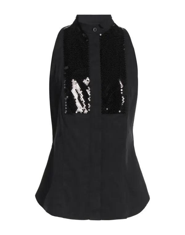 8PM Cotton Shirt With Appliqués And Sequins