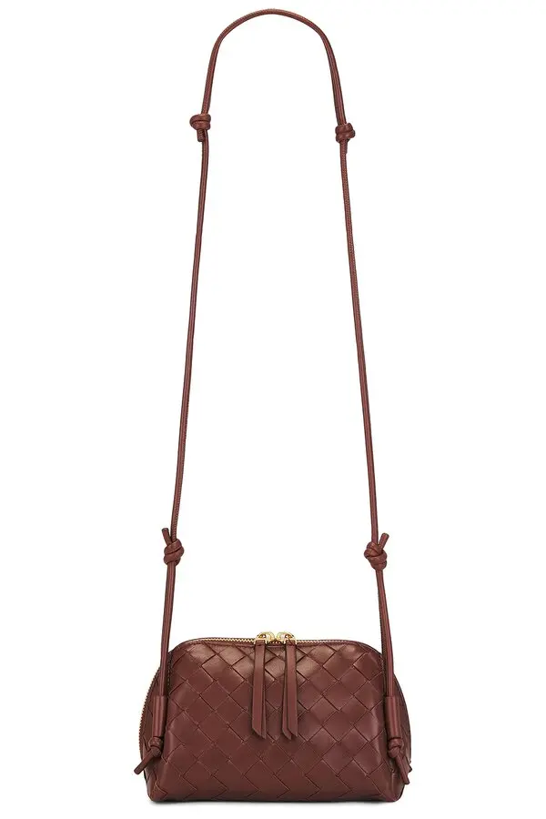 Bottega Veneta Concert Pouch - Sapele & Gold