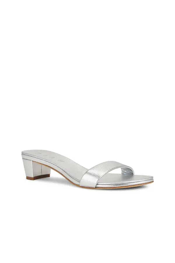 ZIAH Metallic Mule